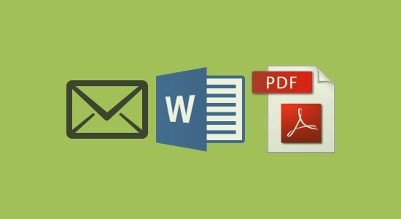 How To Send Your Resume As A PDF Or Word Document 