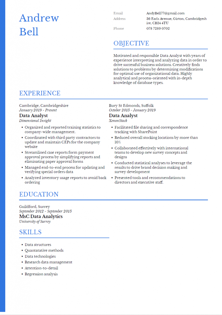 Professional Resume Templates Tips, Writing Guide and Examples