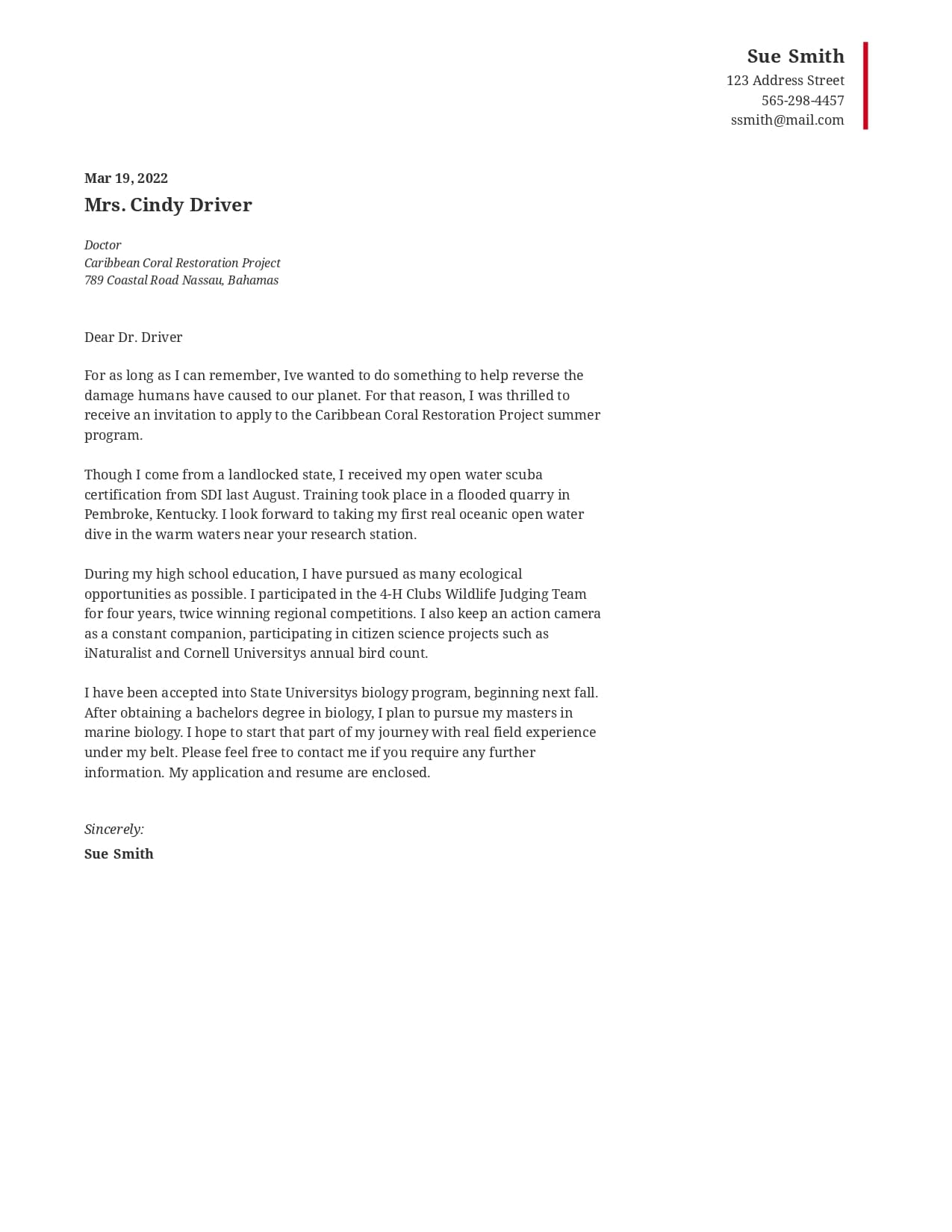 How to Write a Motivation Letter, With Examples | ResumeCoach