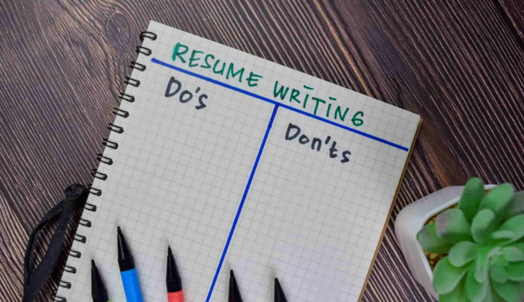 What Not to Include on Your Resume | ResumeCoach